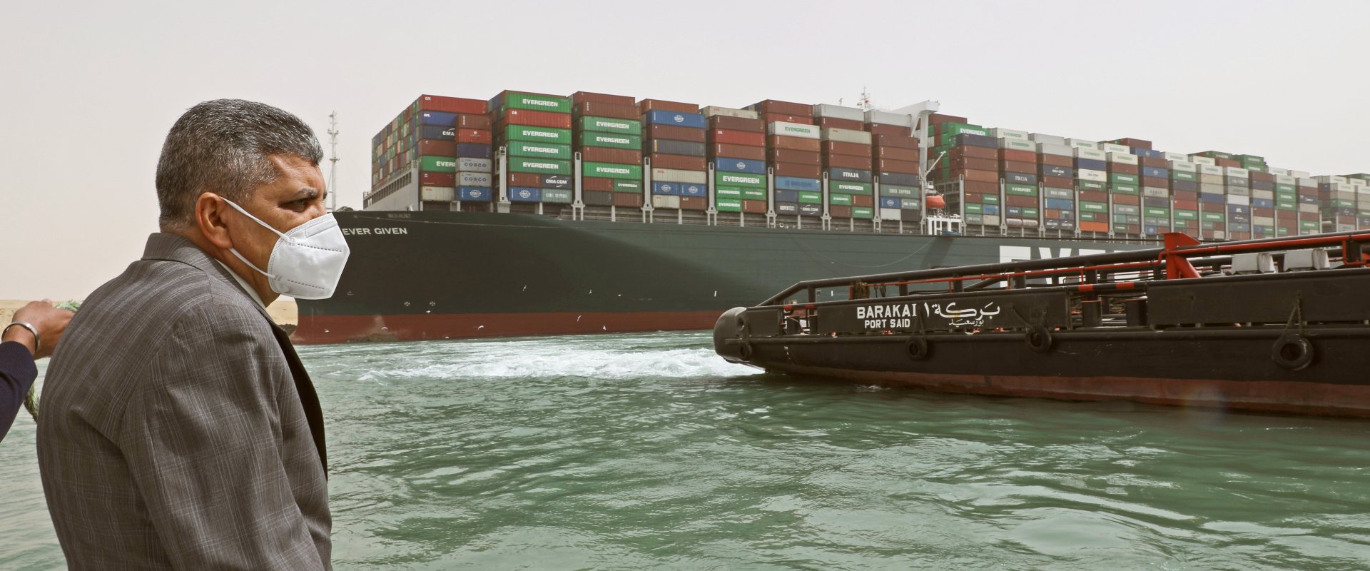Final Pull By Offshore Tugboats Unblocks Suez Canal Dutch Water Sector